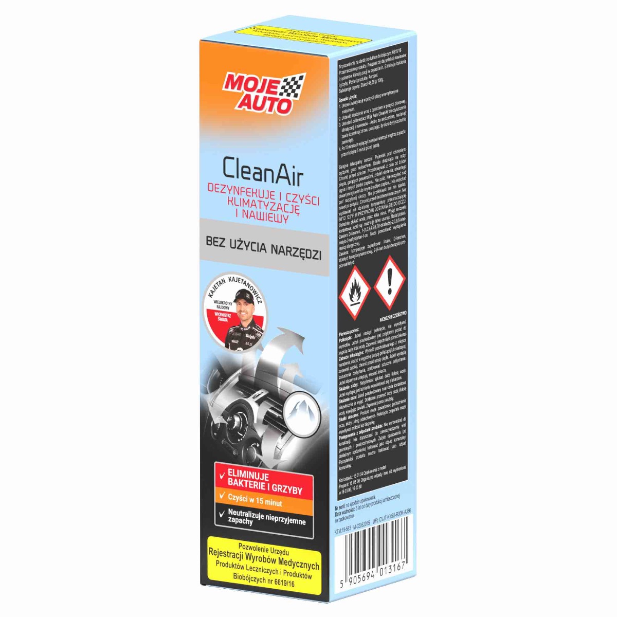 Preparat do Czyszczenia Klimatyzacji Moje Auto 300ml · ORLEN VITAY