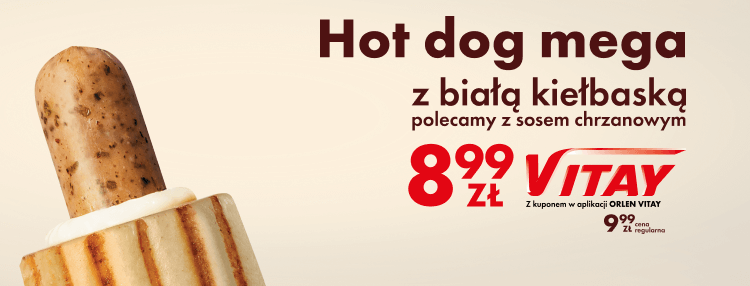 Hot Dog promocja · ORLEN VITAY
