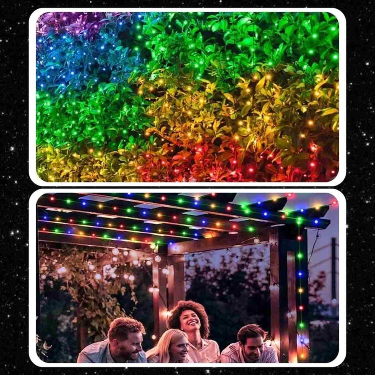 Lampki choinkowe świąteczne, 20m, 200 LED, smart, WiFi, Extralink ...