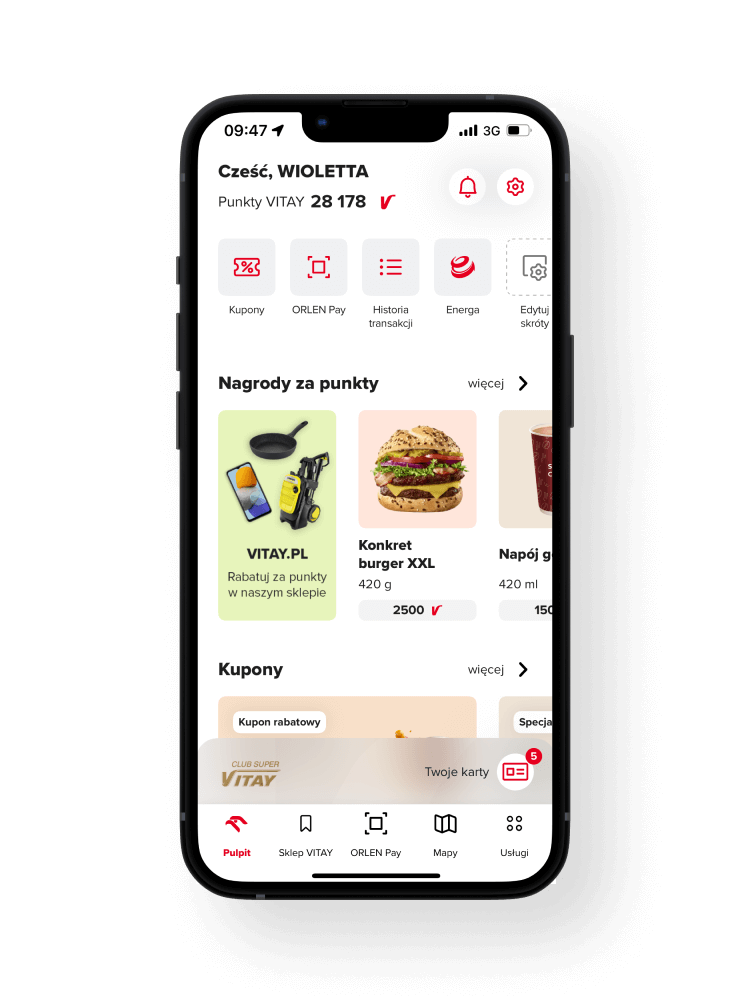 Punkty VITAY · ORLEN VITAY