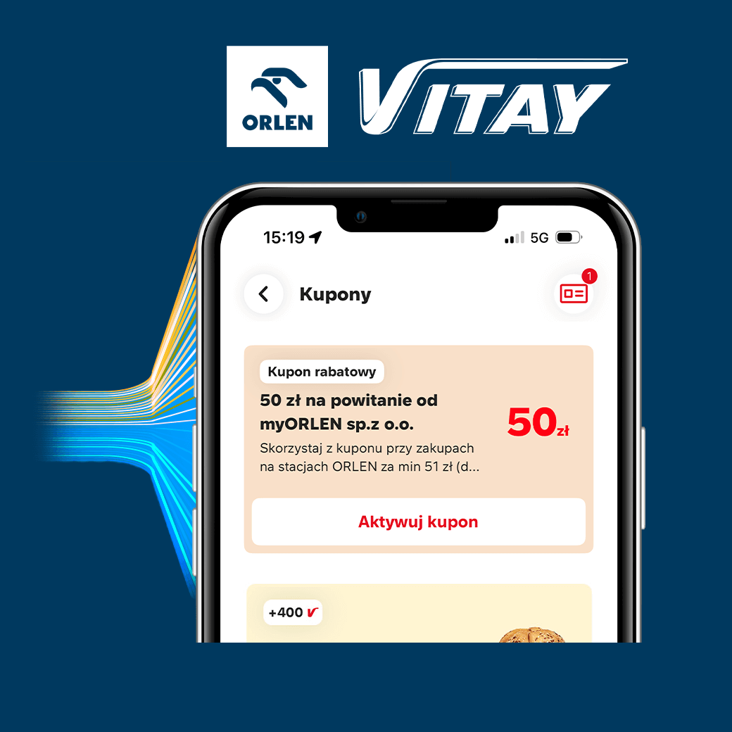 Dodatkowe punkty VITAY · ORLEN VITAY